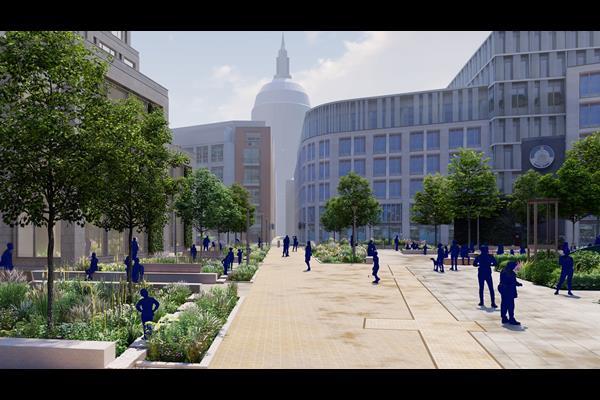 In pictures: Plans approved for new public square in shadow of St Paul ...